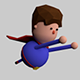 3D Superman Cartoon Character Poses Pack, Motion Graphics | VideoHive