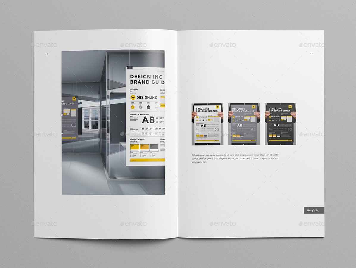 Portfolio, Print Templates | GraphicRiver