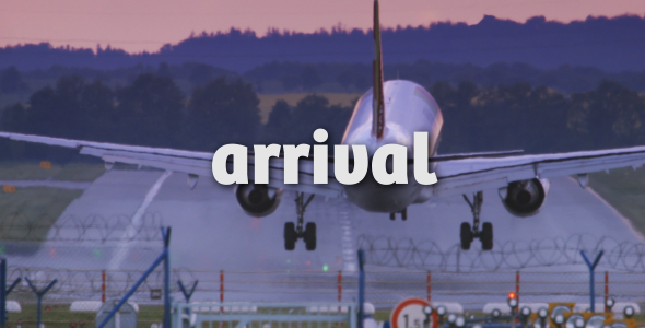 Plane Arrival 3, Stock Footage | VideoHive
