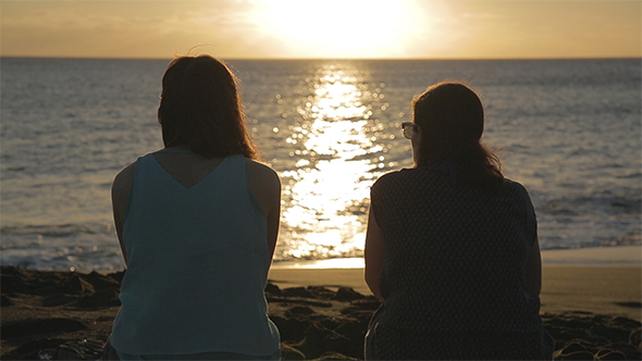 Before the Sunset Beach, Stock Footage | VideoHive