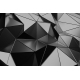 Abstract 3D Rendering Of Low Poly Dark Surface., Graphics | GraphicRiver