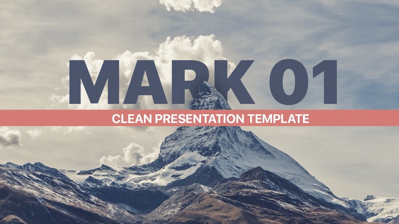 MARK01-Powerpoint Template, Presentation Templates | GraphicRiver