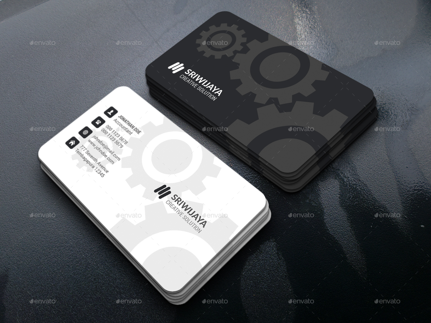 Engineer Business Card , Print Templates | GraphicRiver