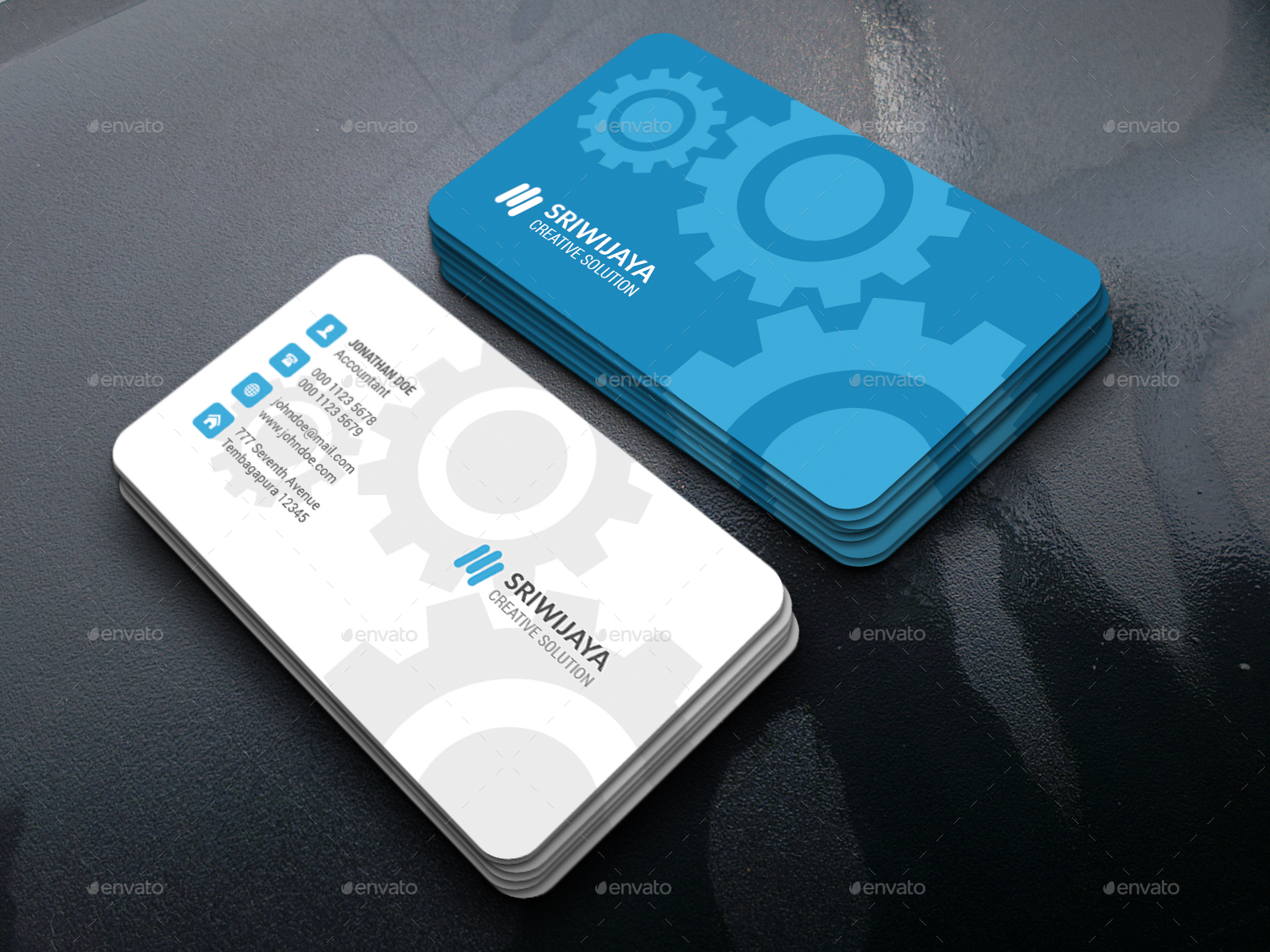 Engineer Business Card , Print Templates | GraphicRiver