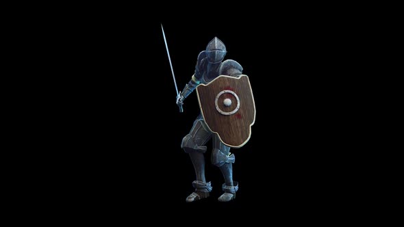 Running Medieval Knight, Motion Graphics | VideoHive