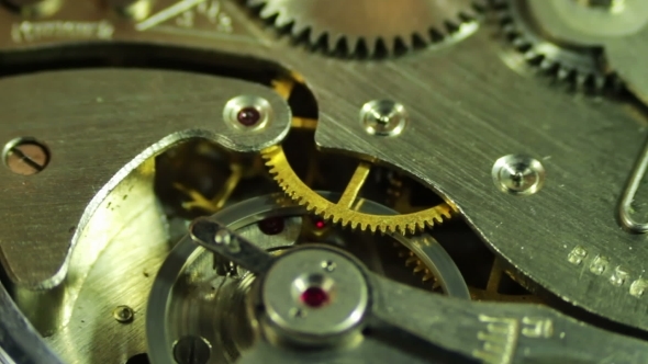 Clockwork, Rotation, Stock Footage | VideoHive