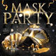 Mask Party Flyer, Print Templates | GraphicRiver