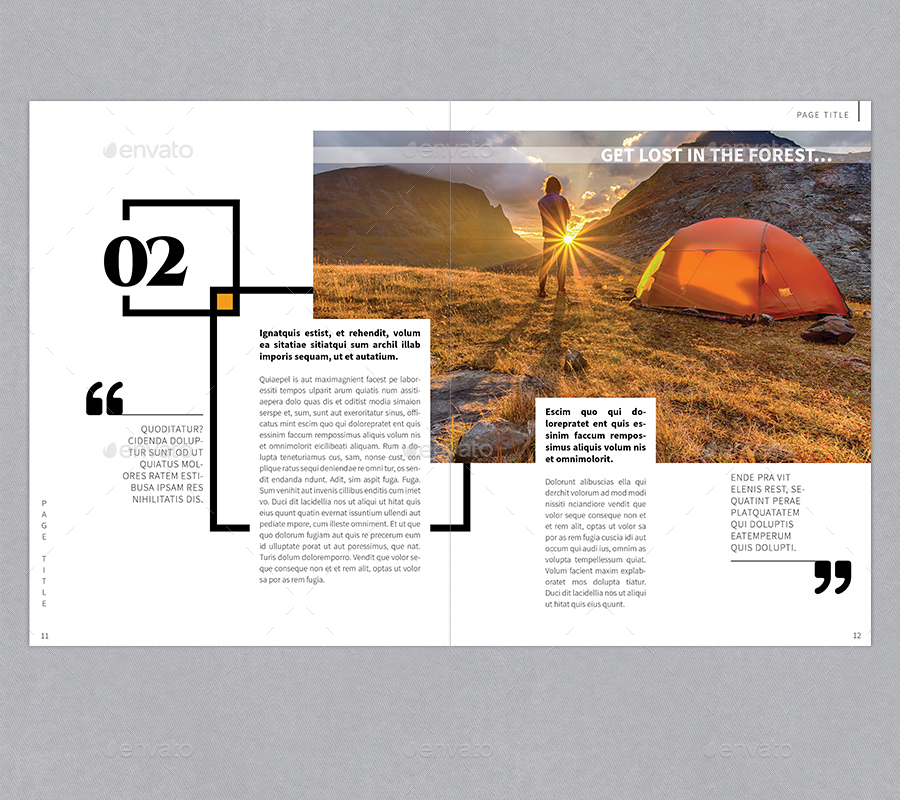 Magazine Template - Volume 06, Print Templates | GraphicRiver