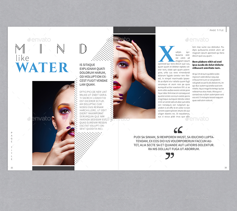 Magazine Template - Volume 06, Print Templates | GraphicRiver