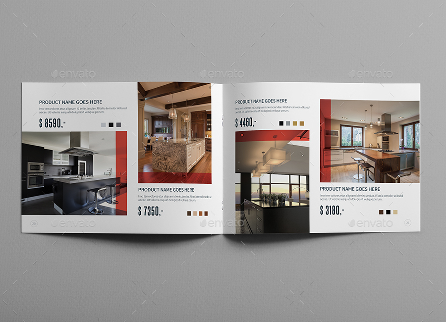 Interior Catalog - Volume 01, Print Templates | GraphicRiver