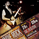 Rock Event Flyer / Poster, Print Templates | GraphicRiver