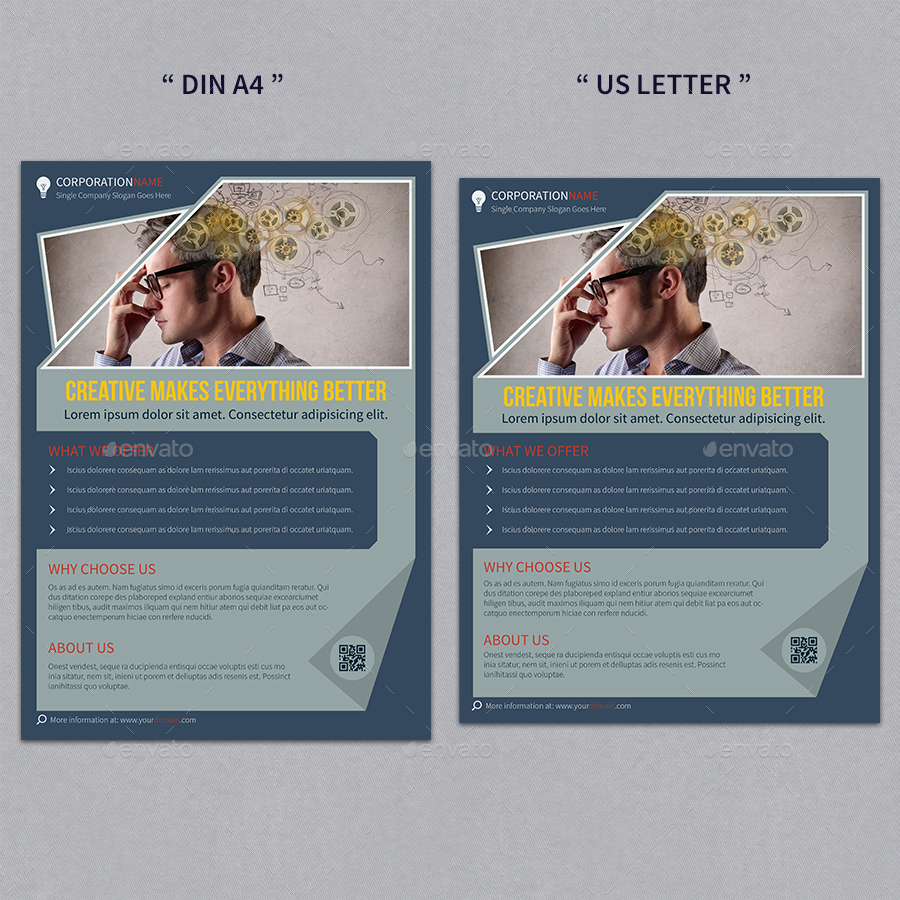 Business Flyer Template 08, Print Templates | GraphicRiver