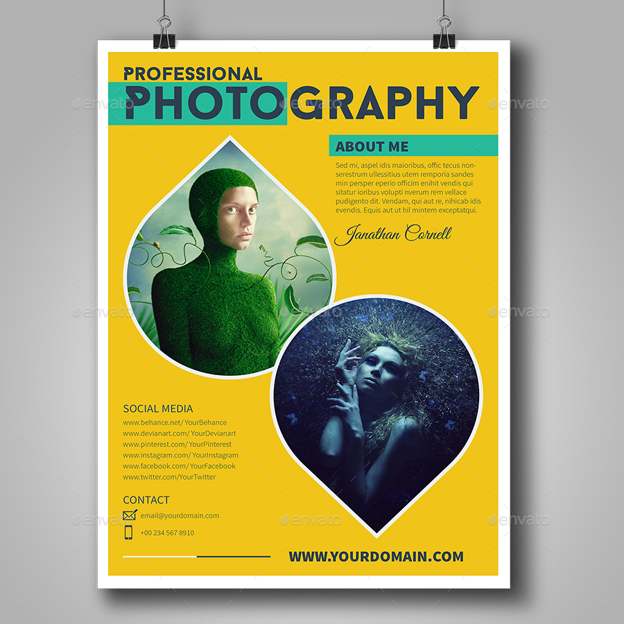 Get Minimal - Photography Ad Template 05 by AUTHENTRICK | GraphicRiver