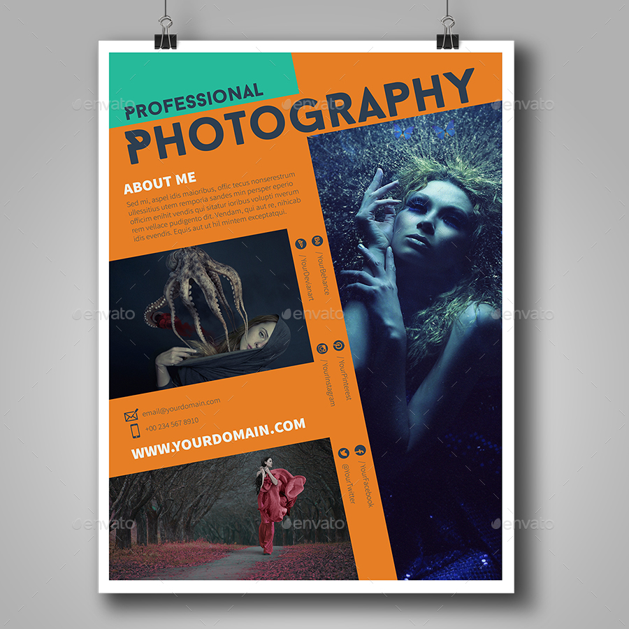 Get Minimal - Photography Ad Template 02, Print Templates | GraphicRiver