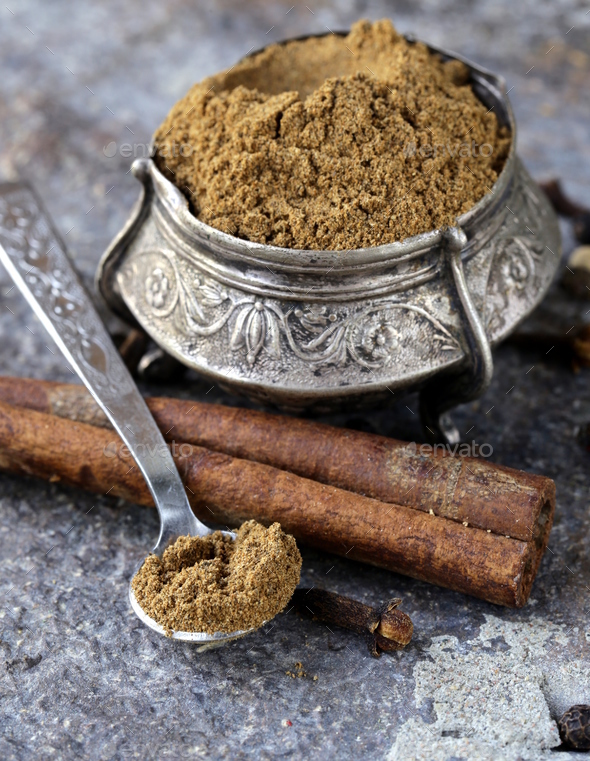Indian Mix of Ground Spices Stock Photo by Dream79 | PhotoDune