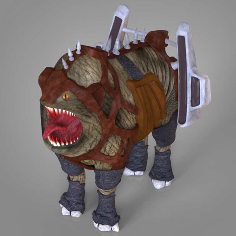Monster Dog by bonesinteractive | 3DOcean