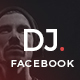 DJ Events Facebook Post Banner, Web Elements | GraphicRiver