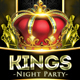 Kings Night Party Flyer, Print Templates | GraphicRiver