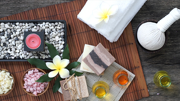 Spa and Wellness Decorations 07, Stock Footage | VideoHive