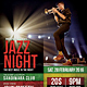 Jazz Night Flyer / Poster, Print Templates | GraphicRiver