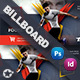 Sport Shop Billboard Templates, Print Templates | GraphicRiver