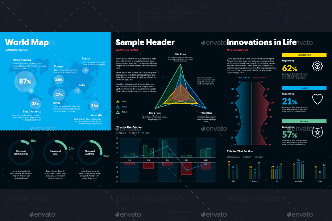 Infographics Mag Template (vol. 1), Infographics | GraphicRiver