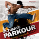 Ultimate Parkour Free Running Poster Template 01, Print Templates ...