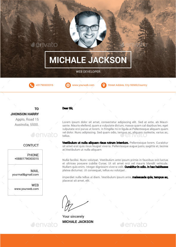 The Resume : CV, Print Templates | GraphicRiver