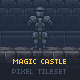 Magic Castle - Tile Set and Background, Game Assets | GraphicRiver