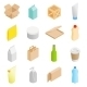 Packaging Isometric 3d Icons Set, Icons | GraphicRiver