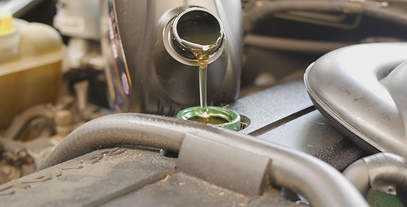 Topping up Motor Oil, Stock Footage | VideoHive