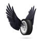 Wheel with Wings, Vectors | GraphicRiver
