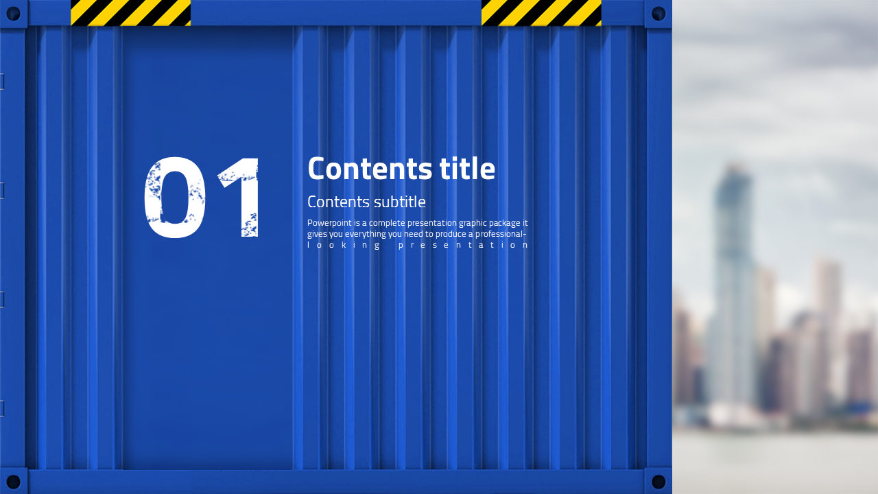 Box Container, Presentation Templates | GraphicRiver
