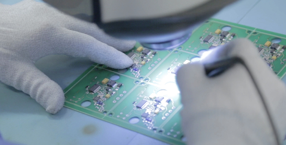 PCB Manufacturing Process: Quality Control, Stock Footage | VideoHive