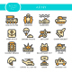 Set Line Icons of Army, Icons | GraphicRiver