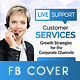 Customer Service Facebook Timeline Cover, Web Elements | GraphicRiver