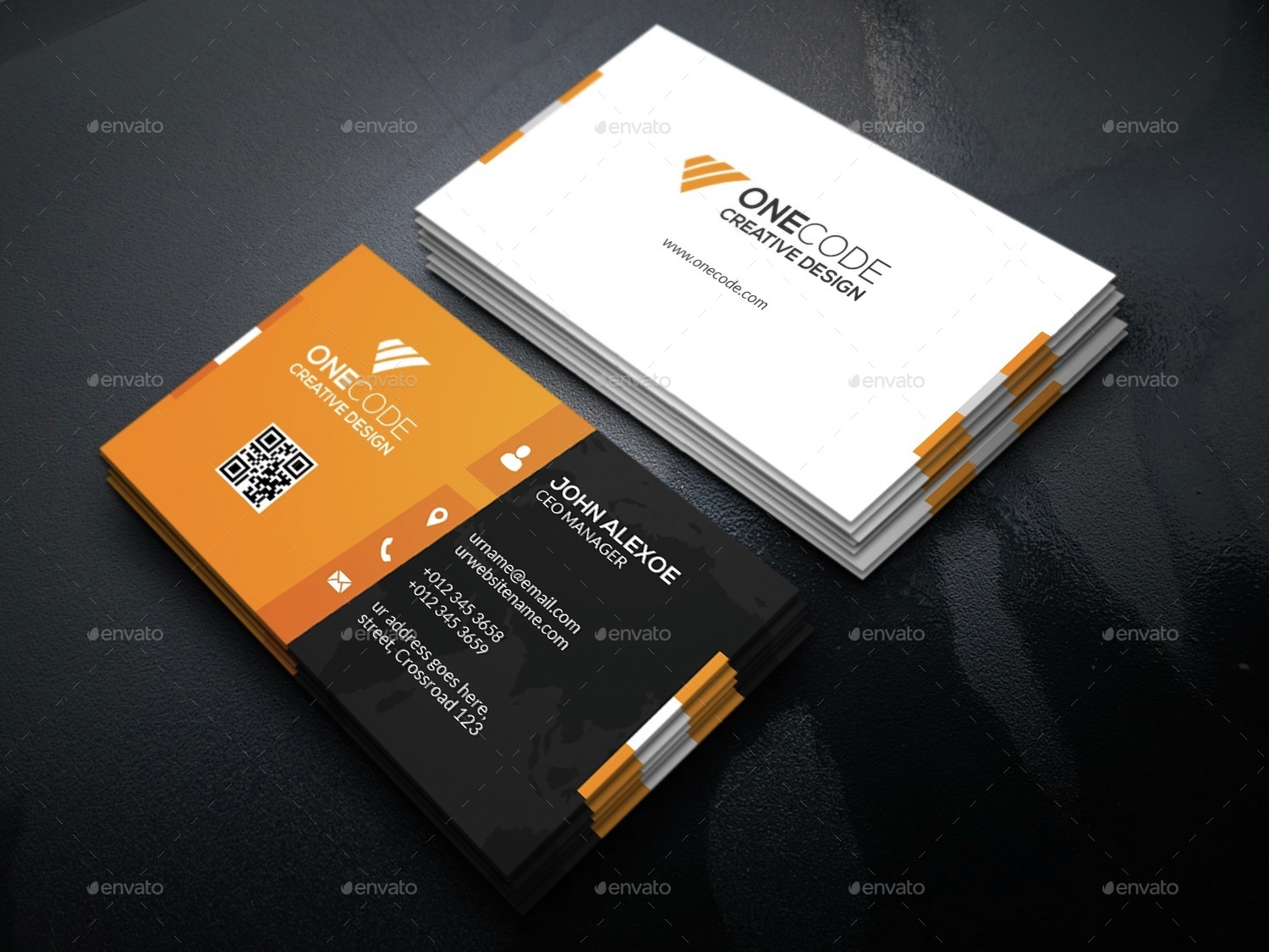 Standard Business Card, Print Templates | GraphicRiver