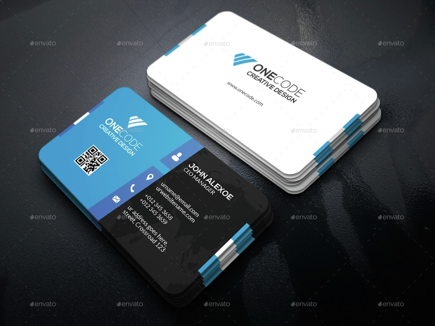Standard Business Card, Print Templates | GraphicRiver