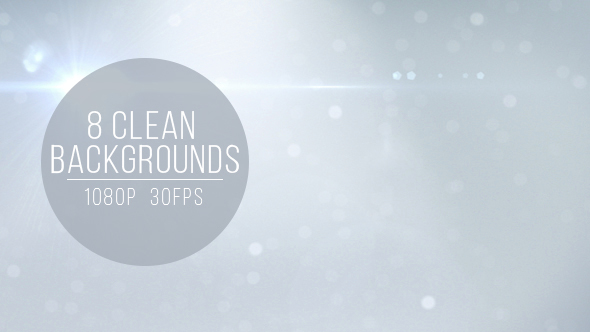 8 Clean Backgrounds, Motion Graphics | VideoHive