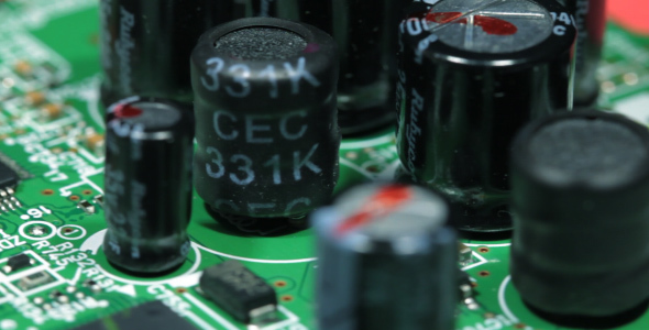 The Board Of The Digital Outputs 2, Stock Footage | VideoHive