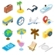 Travel Isometric Icons Set, Icons | GraphicRiver