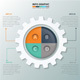 Minimal Gear Infographics Design, Infographics | GraphicRiver
