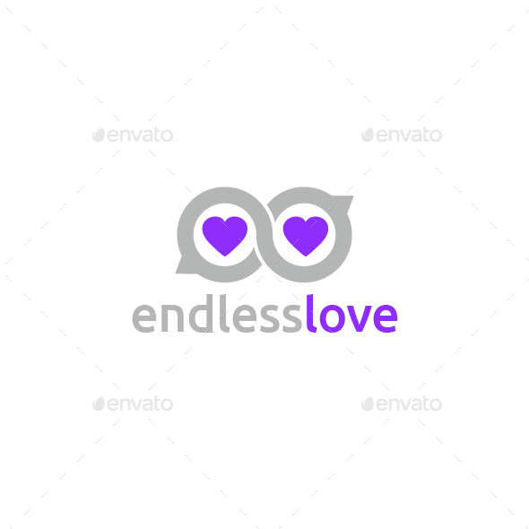 Endless Love Logo Template, Logo Templates | GraphicRiver