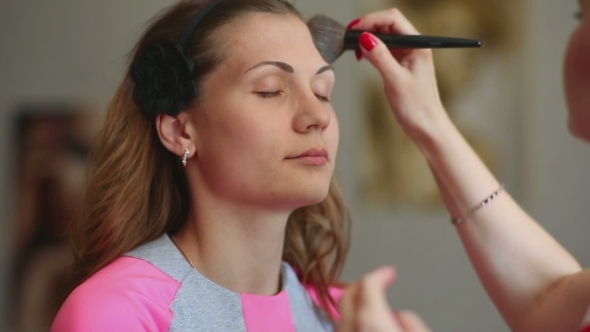 Make-up For Photo Session, Stock Footage | VideoHive