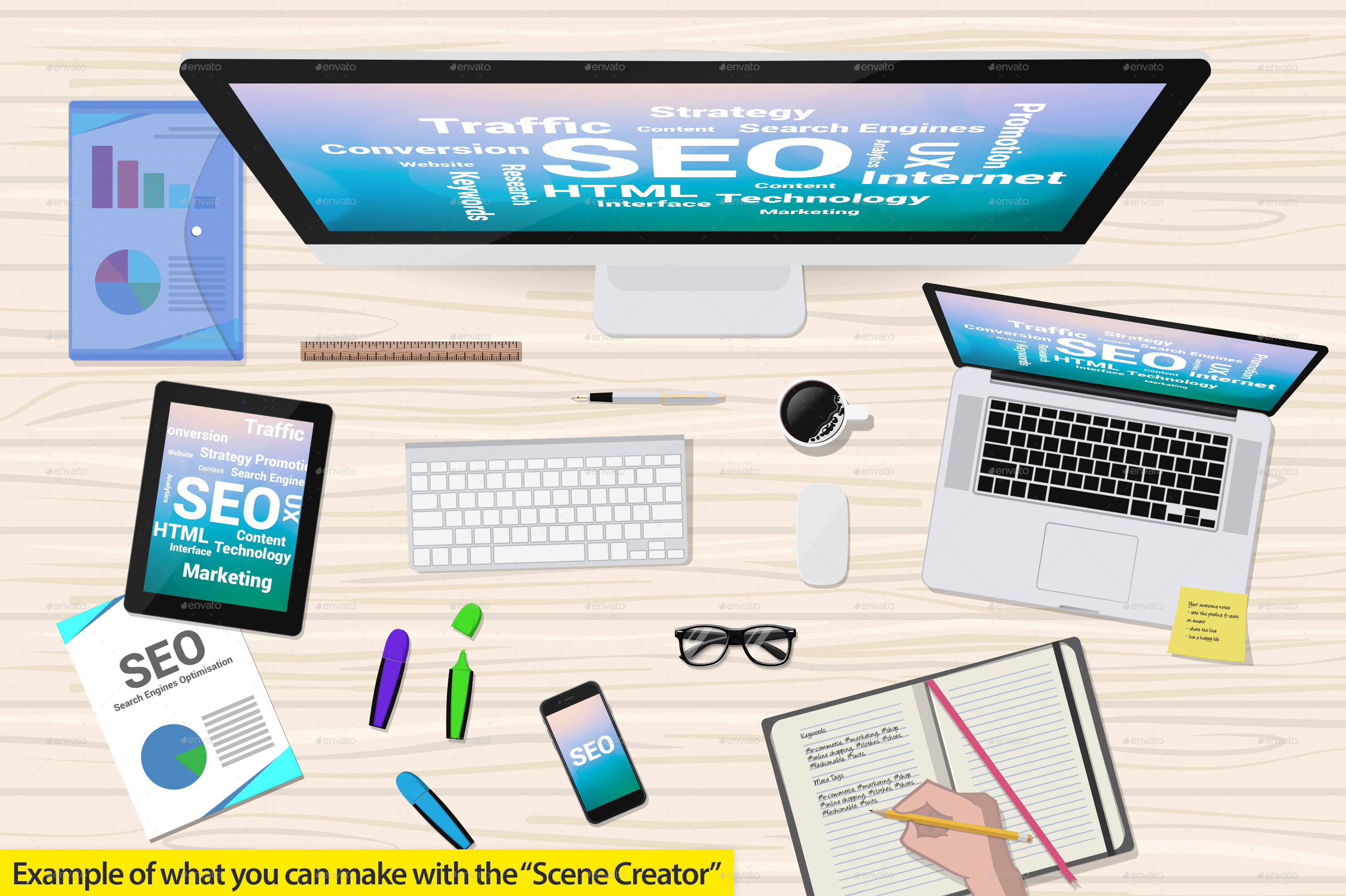 Scene Creator, Graphics | GraphicRiver