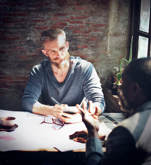 Business Architecture Interior Designer Meeting Concept Stock Photo by ...