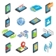 Phone Isometric 3d Icons Set, Icons | GraphicRiver