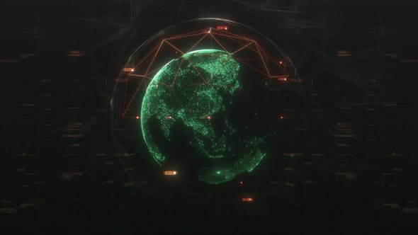 Earth Data HUD, Motion Graphics | VideoHive