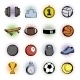 Sports Comics Icons, Icons | GraphicRiver