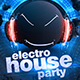 Electro House Party Flyer, Print Templates | GraphicRiver